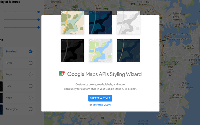 Google Maps APIs Styling Wizard を使って カスタマイズしたマップを使う ｜ Tips Note by TAM